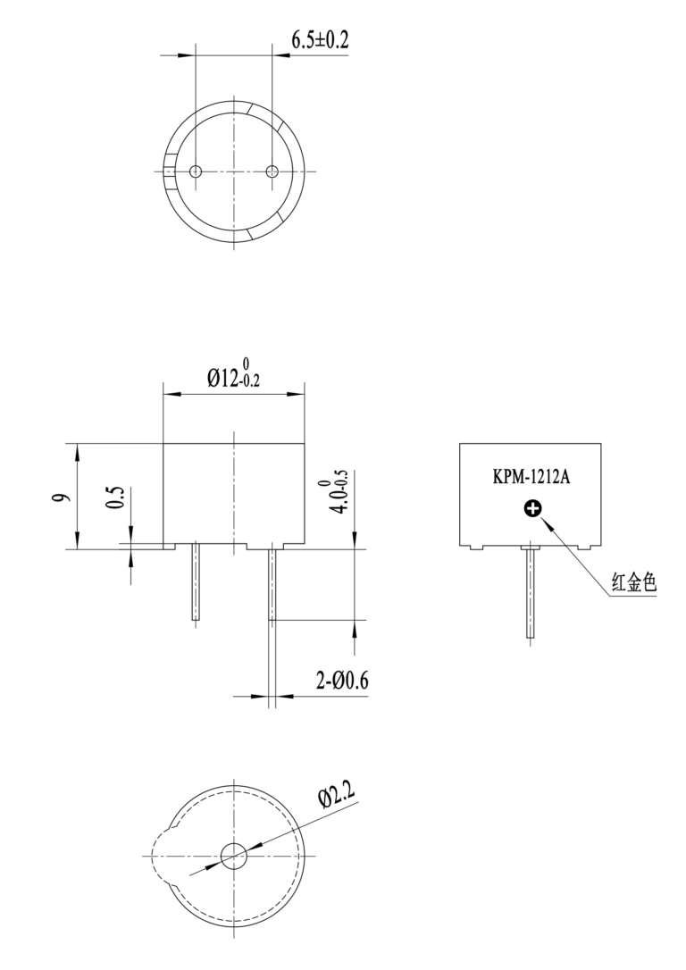 Magnetic Buzzer-KPM-G1212A – KEPO Tech